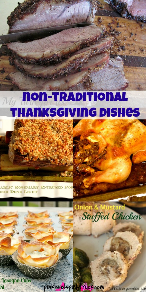 10 Non-Traditional Thanksgiving Main Dishes - Pink Heels Pink Truck