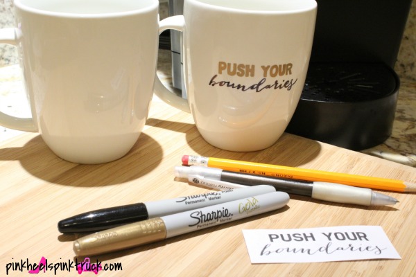 DIY Sharpie Mug Tutorial • Taylor Bradford