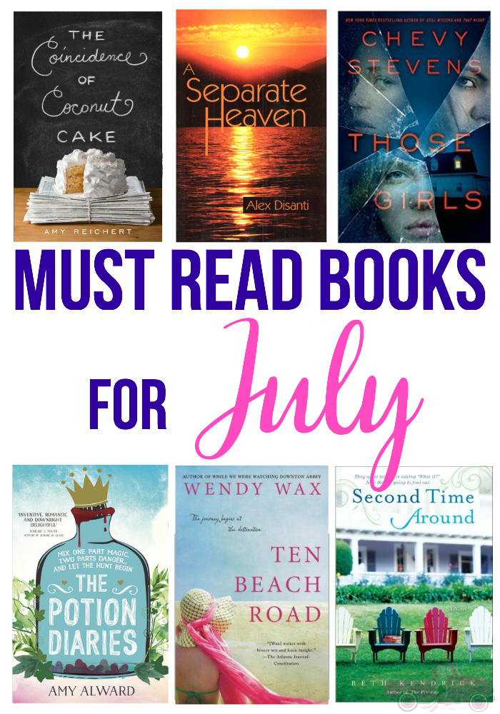 Must Read Books for July • Taylor Bradford