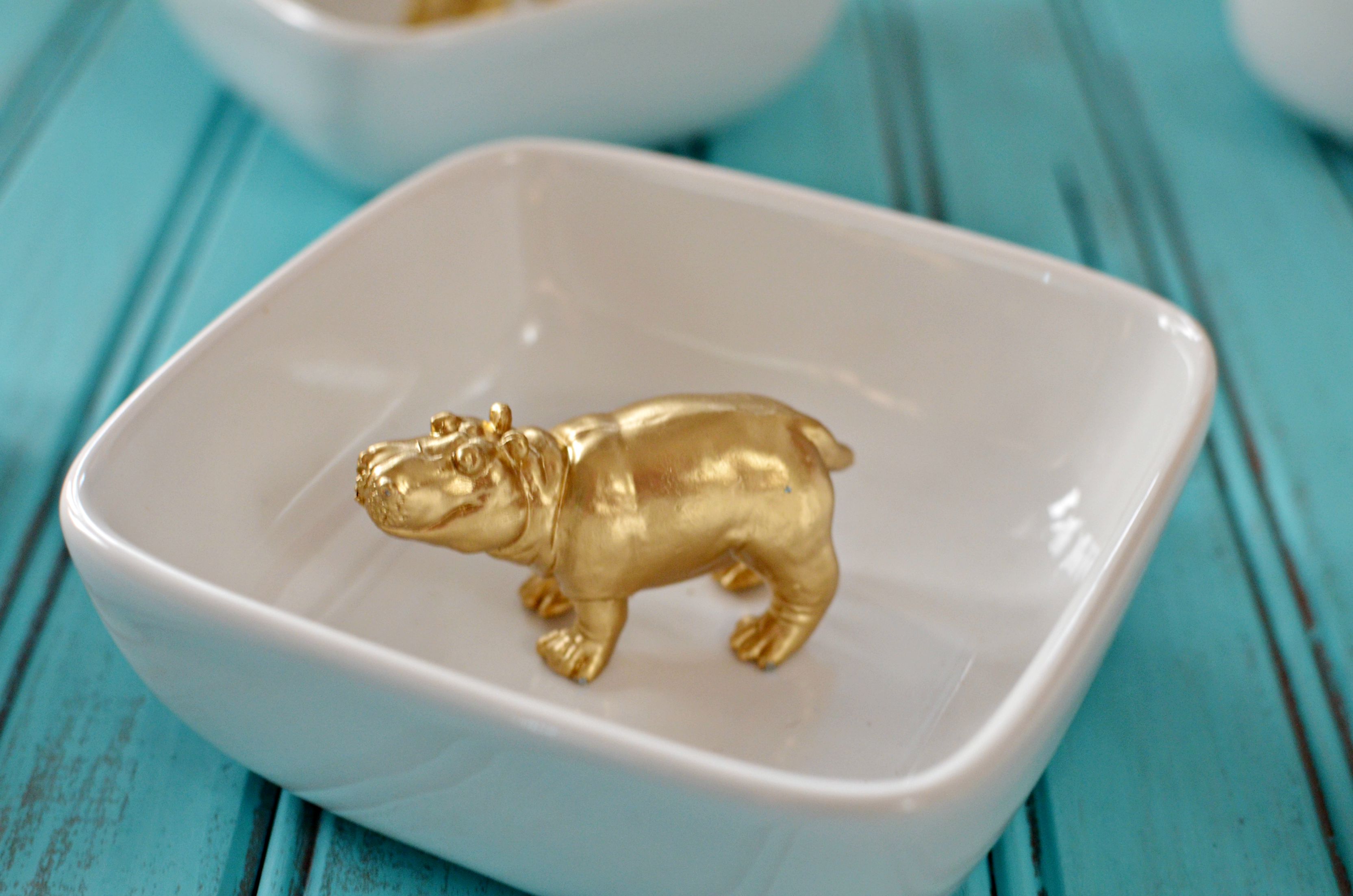 Craft: Gold Animal Ring Dishes • Taylor Bradford