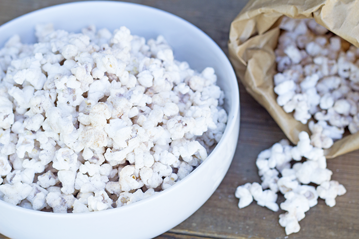 Boozy Churro Popcorn • Taylor Bradford