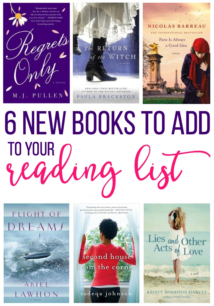 6 New Books to Add to your Reading List • Taylor Bradford