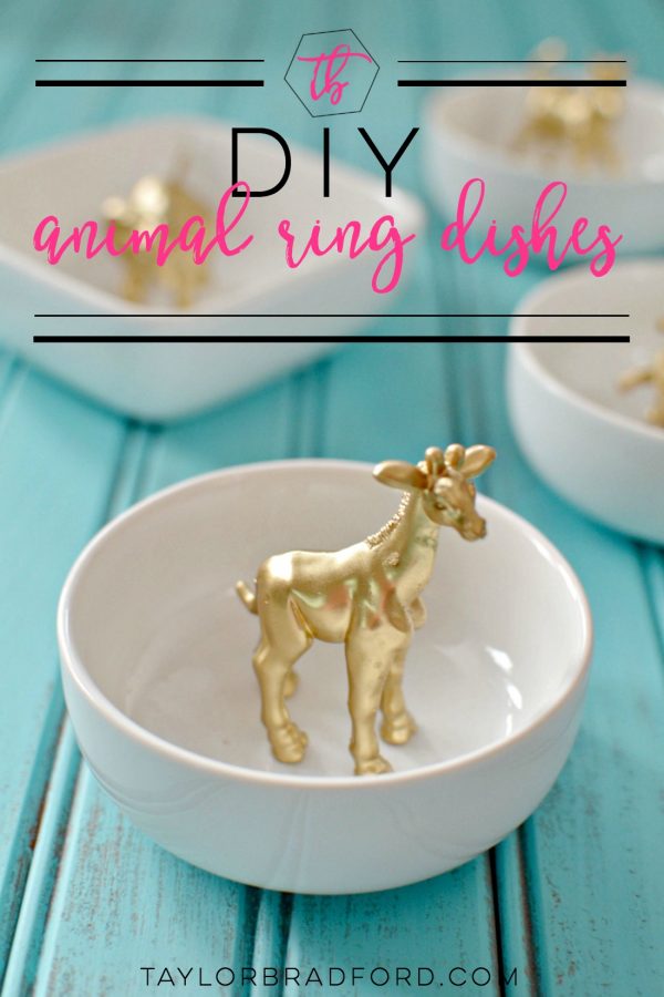 Craft: Gold Animal Ring Dishes • Taylor Bradford