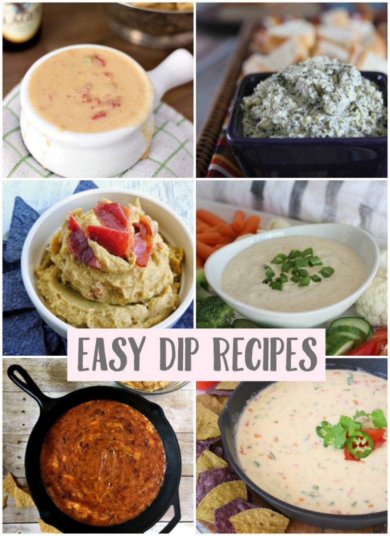 Easy Dip Recipes + Create & Crave • Taylor Bradford