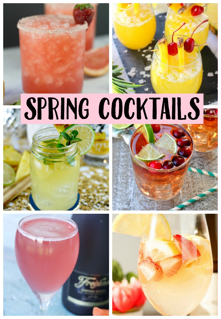 Spring Cocktails + Create & Crave • Taylor Bradford